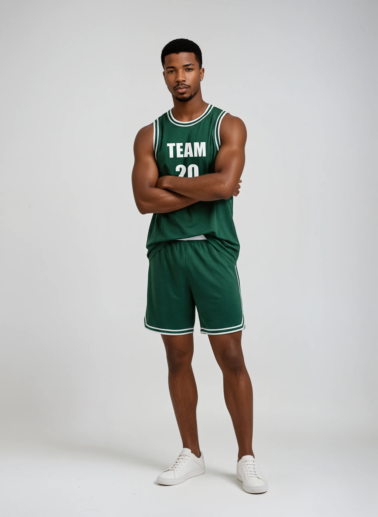 Style 811 green/white Basketball Uniforms – Riverwest Sport ...